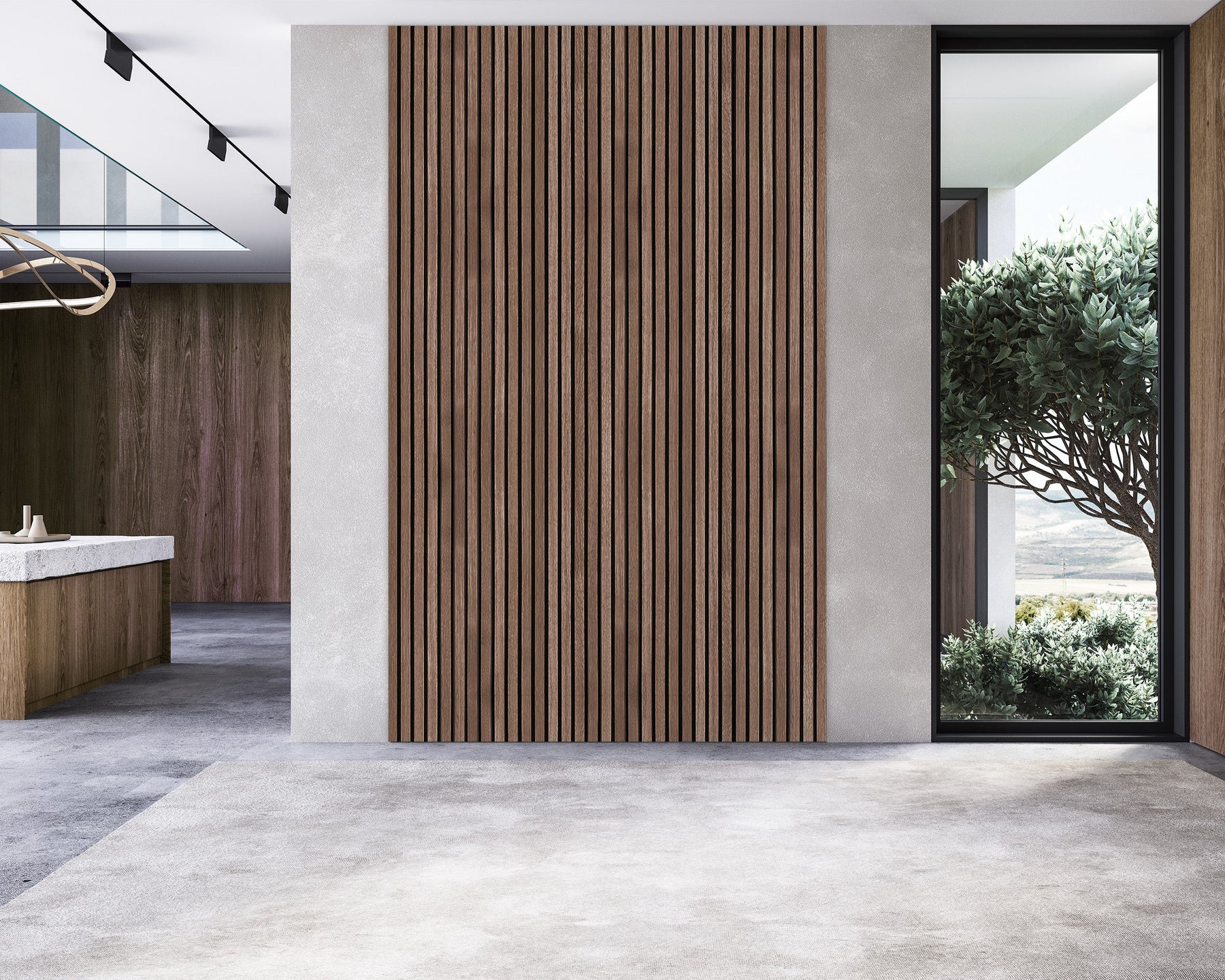 Aku Woodpanel | Premium Acoustic Wooden Slat Wall Panels | 3-sided